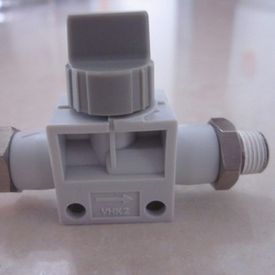 全新SMC手动阀 VHK2/VHK3-03S-04S-12F-03S-04S 两通三通手转阀-阿里巴巴