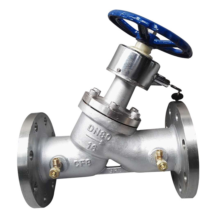 SP45F-16P暖通采暖供热系统专用不锈钢数字锁定平衡阀 静态平衡阀-阿里巴巴