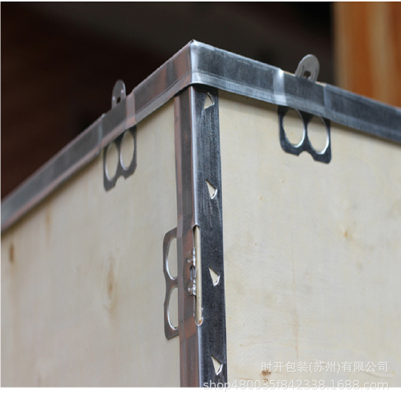 钢带木箱，钢边箱，卡扣箱制，时开各类木质包装箱厂家！