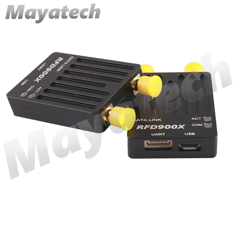 Mayatech 金属壳RFD900X无人机数传电台 RDF900X远距离电台传模块-阿里巴巴