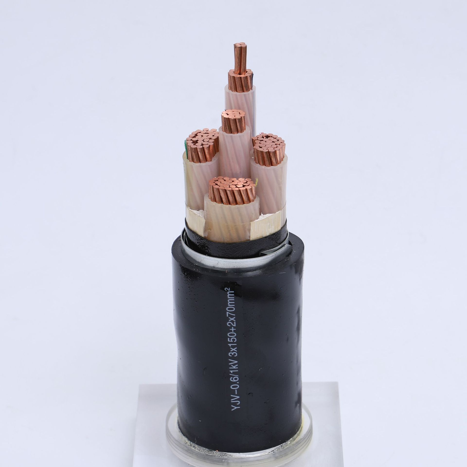 无锡远东电力电缆 YJV 3*70+2*35 国标铜芯 铠装埋地电力电缆-阿里巴巴