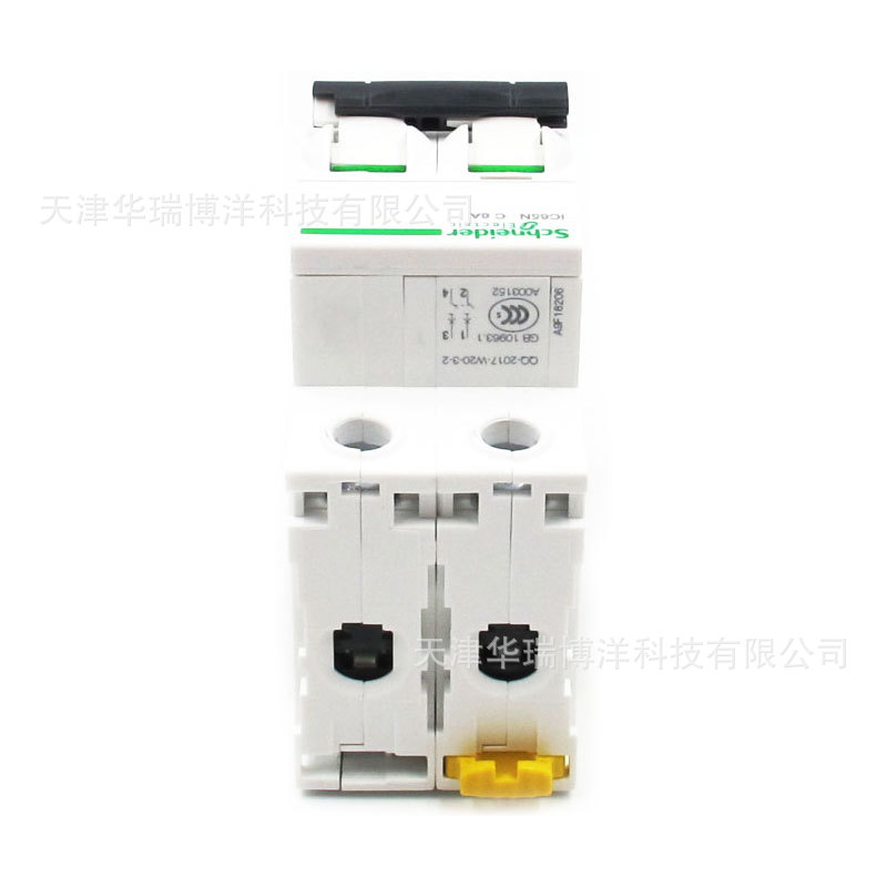 IC65N小型断路器A9F18206空气开关IC65N 2P C6A漏电断路器-阿里巴巴