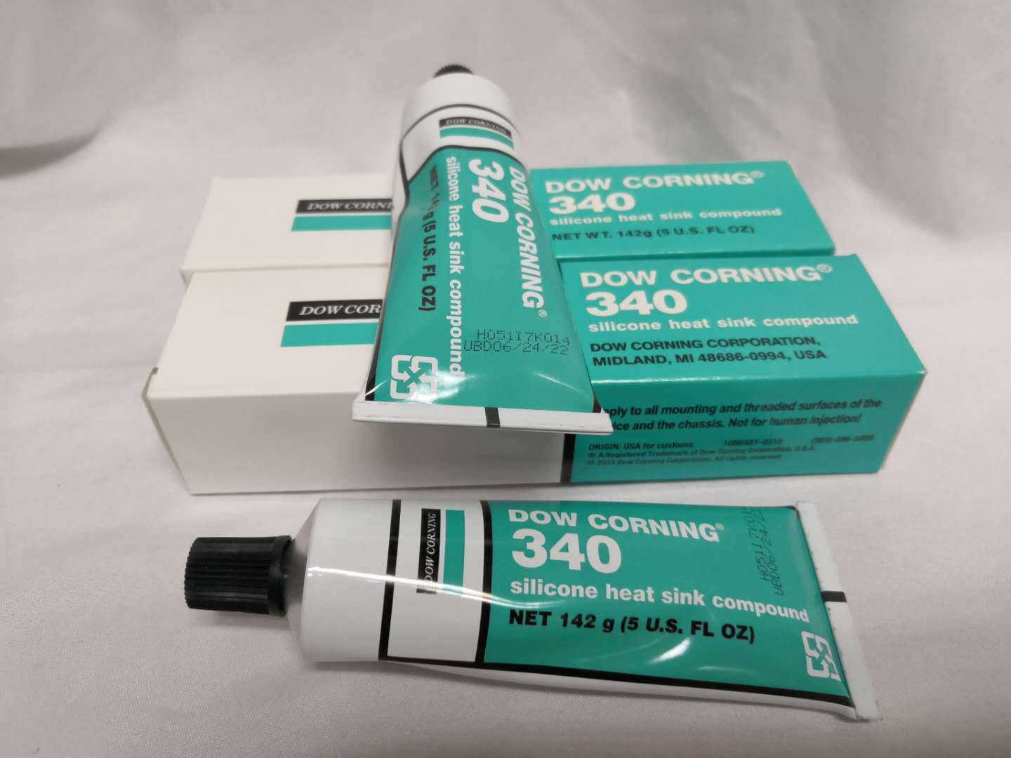 道康宁DC340导热硅脂IGBT散热硅脂CPU散热器二极管散热散热膏142g-阿里巴巴