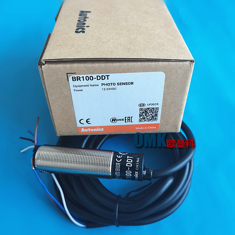 奥托尼克斯光电传感器BR100-DDT 4线 检测距离100MM NPN输出-阿里巴巴