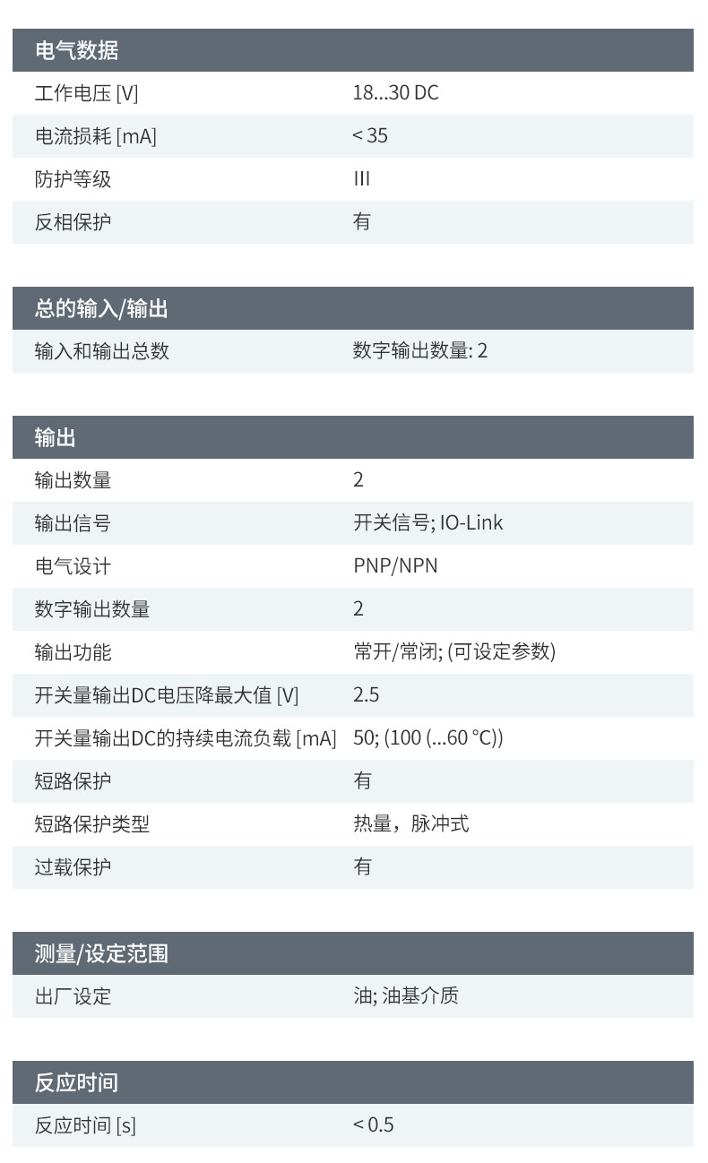 ifm易福门 点物位传感器 LMC110-阿里巴巴