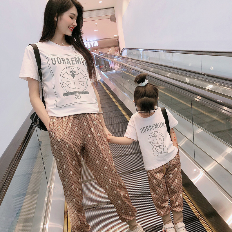 Han Yi Su l mother's same parents and children's all over printed ...