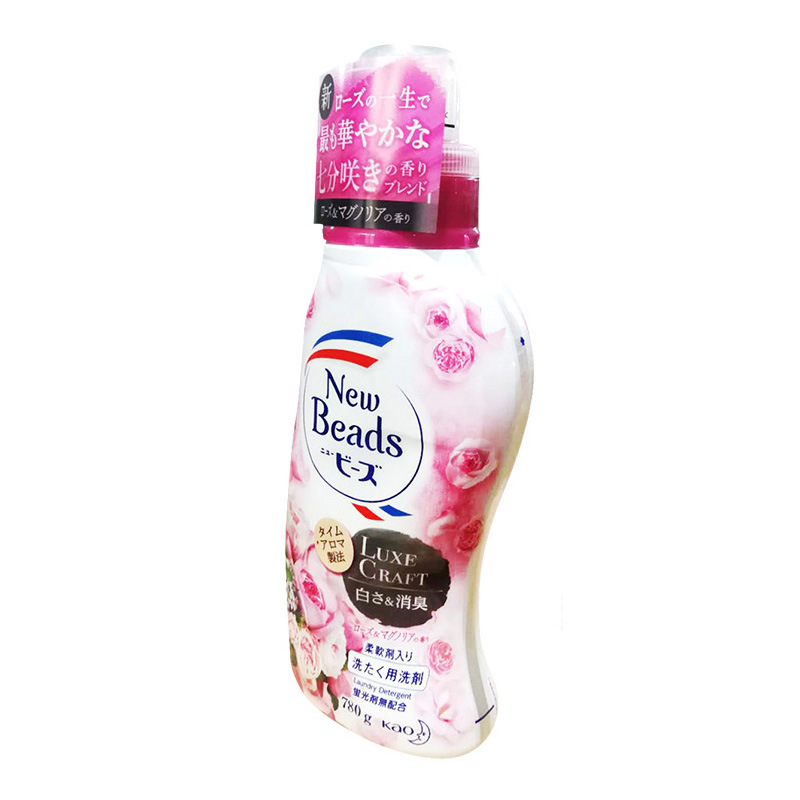 日本原装进口花王玫瑰果香洗衣液 含柔顺剂现货780G批发-阿里巴巴