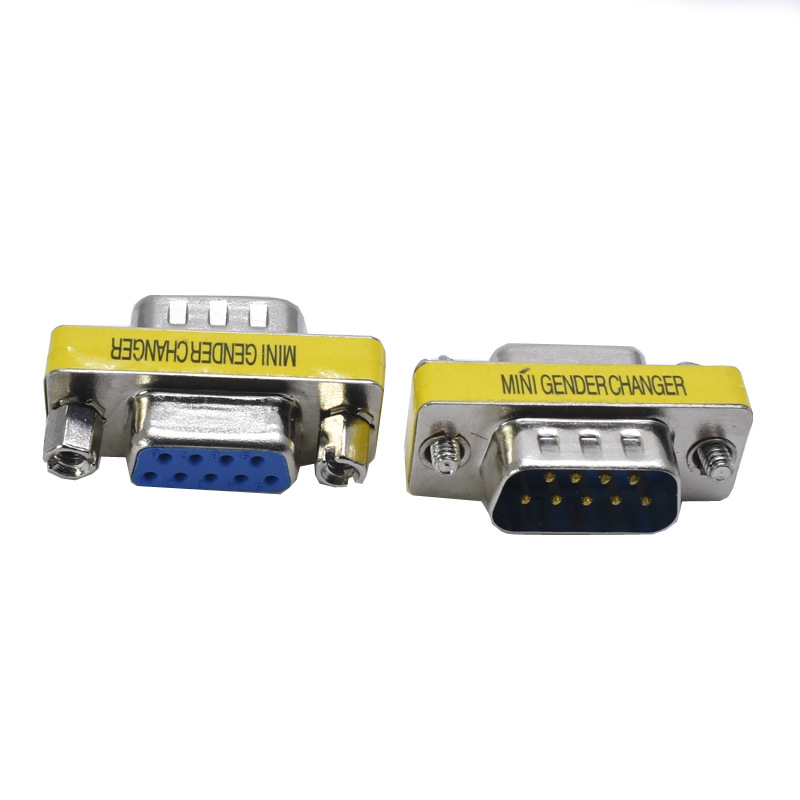 db9母对母头 公对母 针对针 9孔转9孔转接头 232转接头-阿里巴巴