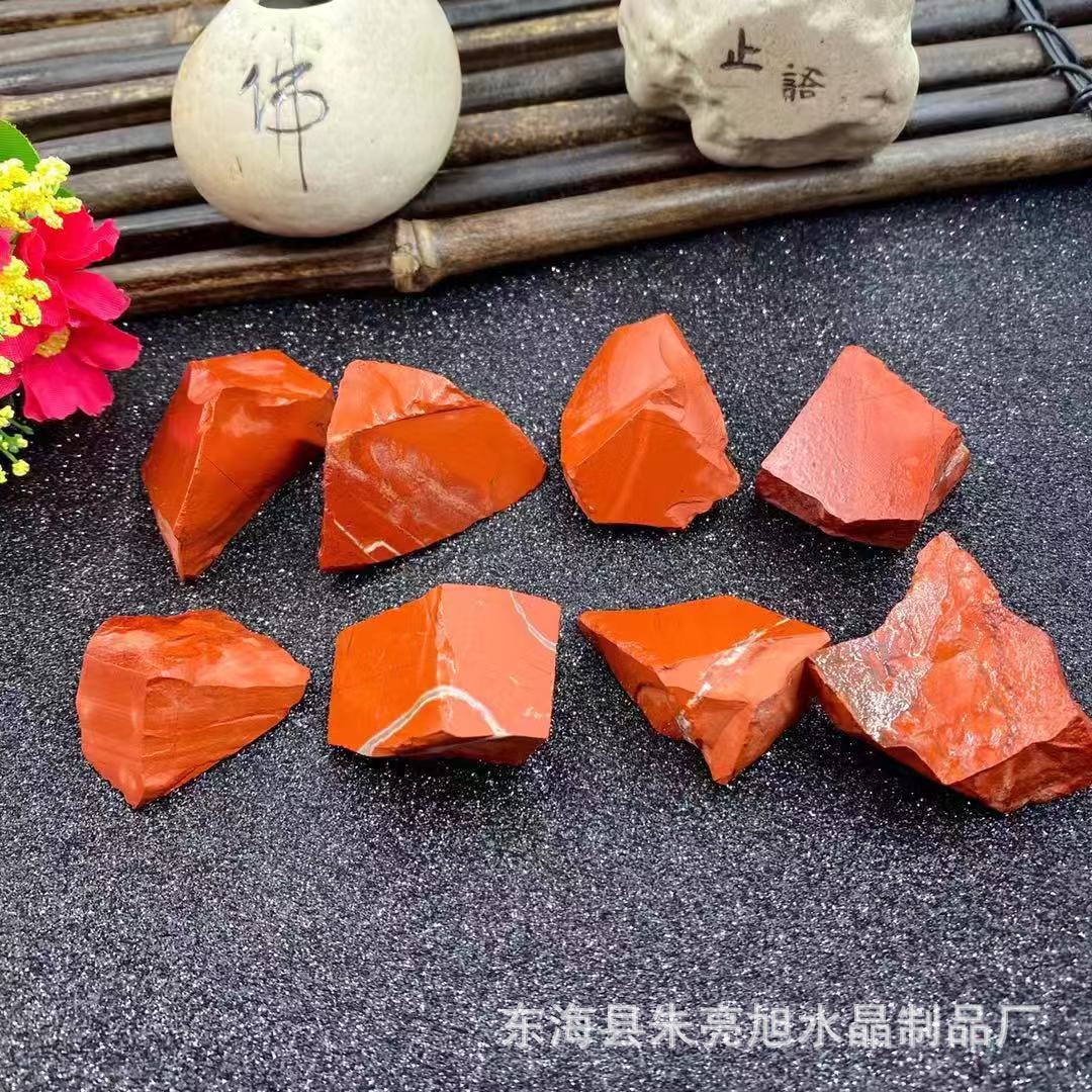 红碧玉原石南非红碧玉毛料红石头鱼缸造景装饰花盆标本批发-阿里巴巴