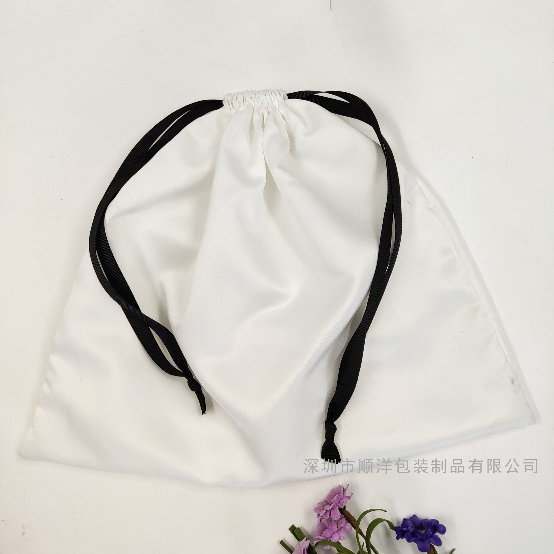 束口袋批发 拉绳袋抽绳包装袋内衣鞋子收纳袋 丝绸袋 可印LOGO-阿里巴巴