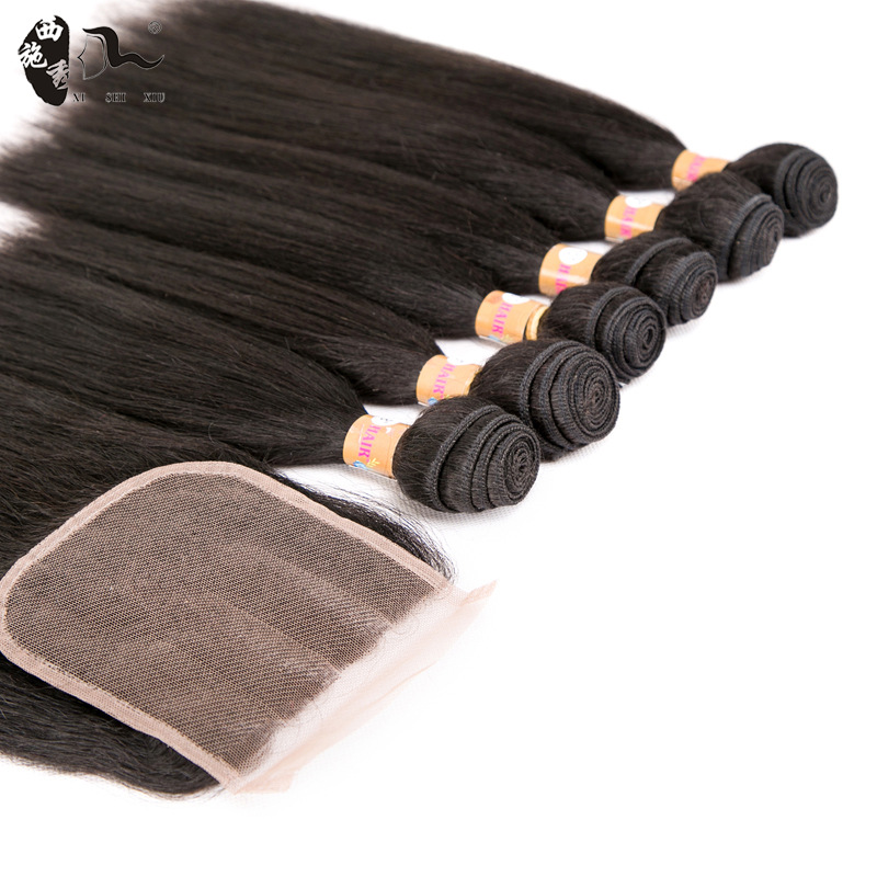 7Piece Wig Curtain In Europe, America And Africa Body Curly Human Hair ...