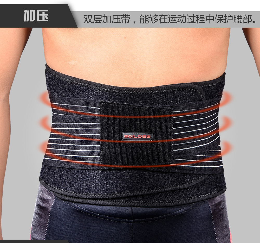 BOODUN博顿 新品运动护腰带 透气款弹簧支撑腰椎固定带健身护具采购价格、怎么样、行情市场-CCEE选品中心