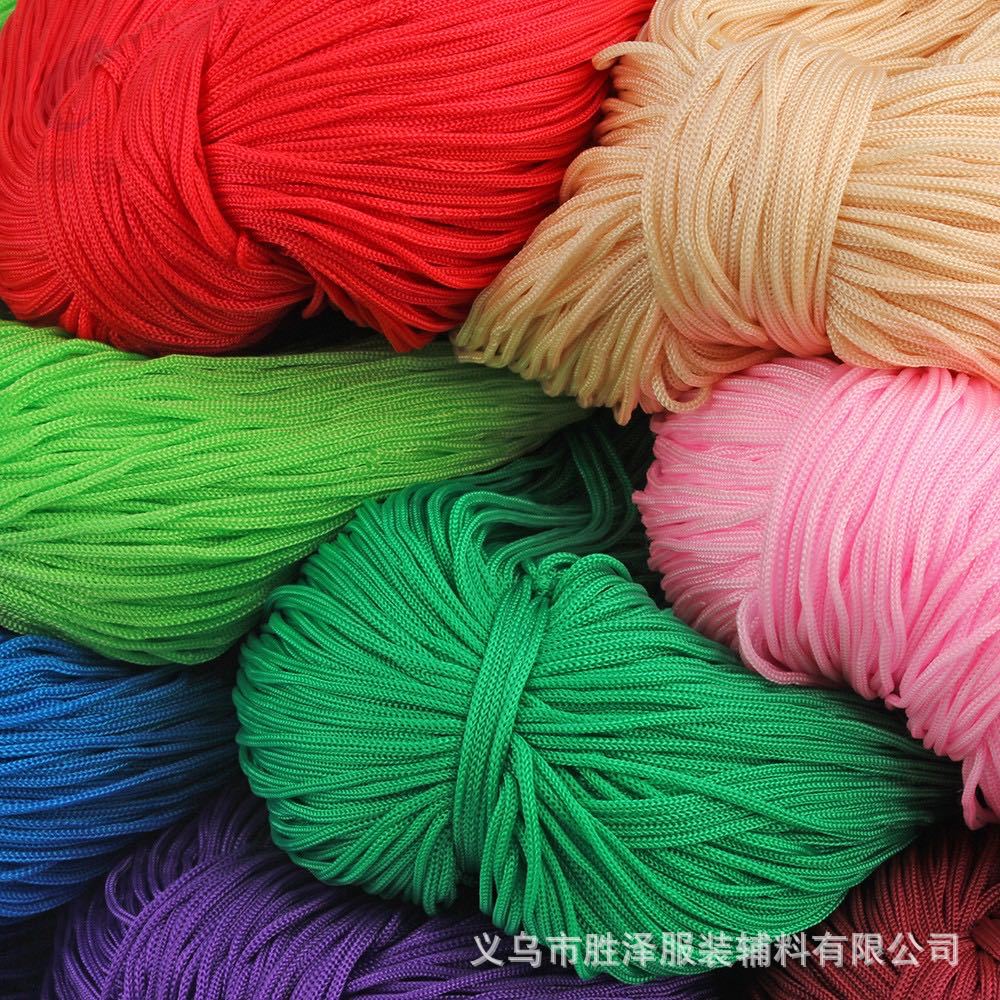 厂家供应PP丙纶绳 涤纶绳 八股绳DIY手工编织绳子 箱包辅料-阿里巴巴