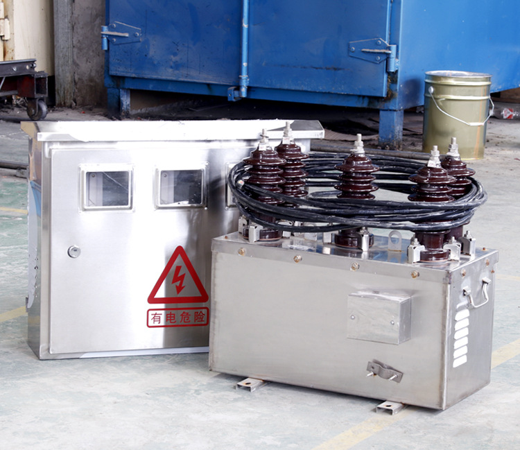 厂家直销JLS-10KV高压干式电力计量箱不锈钢户外柱上组合式互感器-阿里巴巴