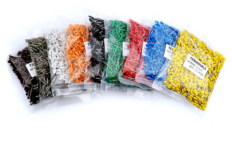 E0506欧式管型预绝缘端头冷压端子插针针形管状接线端子VE0506-阿里巴巴