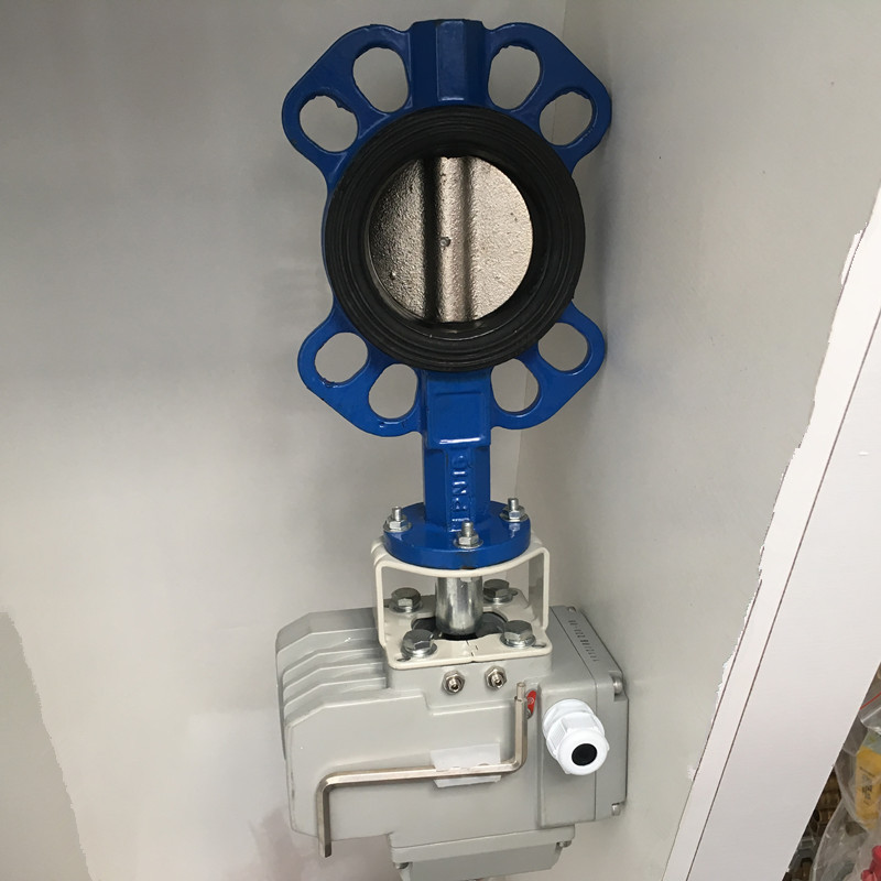 厂家直销电动蝶阀D971X-16软密封对夹铸铁衬胶蝶阀dn125-阿里巴巴