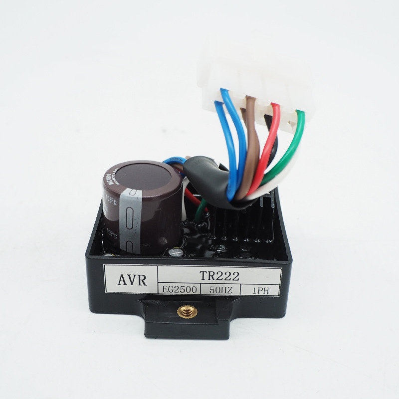 TR222 AVR 自动电压调节器 发电机组配件 汽油发电机 汽油机配件-阿里巴巴