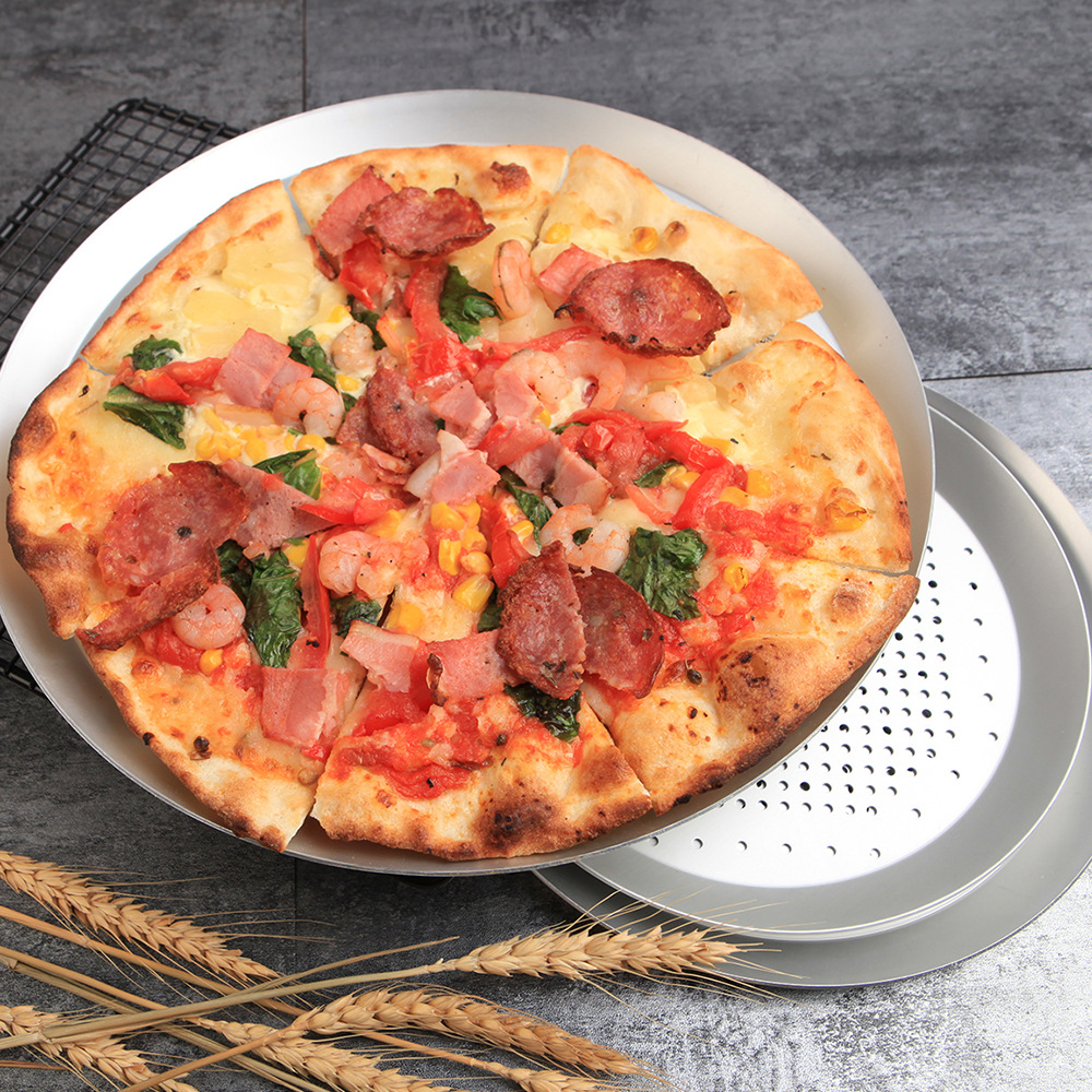 6.5~16 inch factory price direct selling Zhixin pizza plate thickened ...