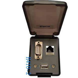 SIRON胜蓝电气H410-2防护型通讯接口面板盒USB接口网线接口-阿里巴巴