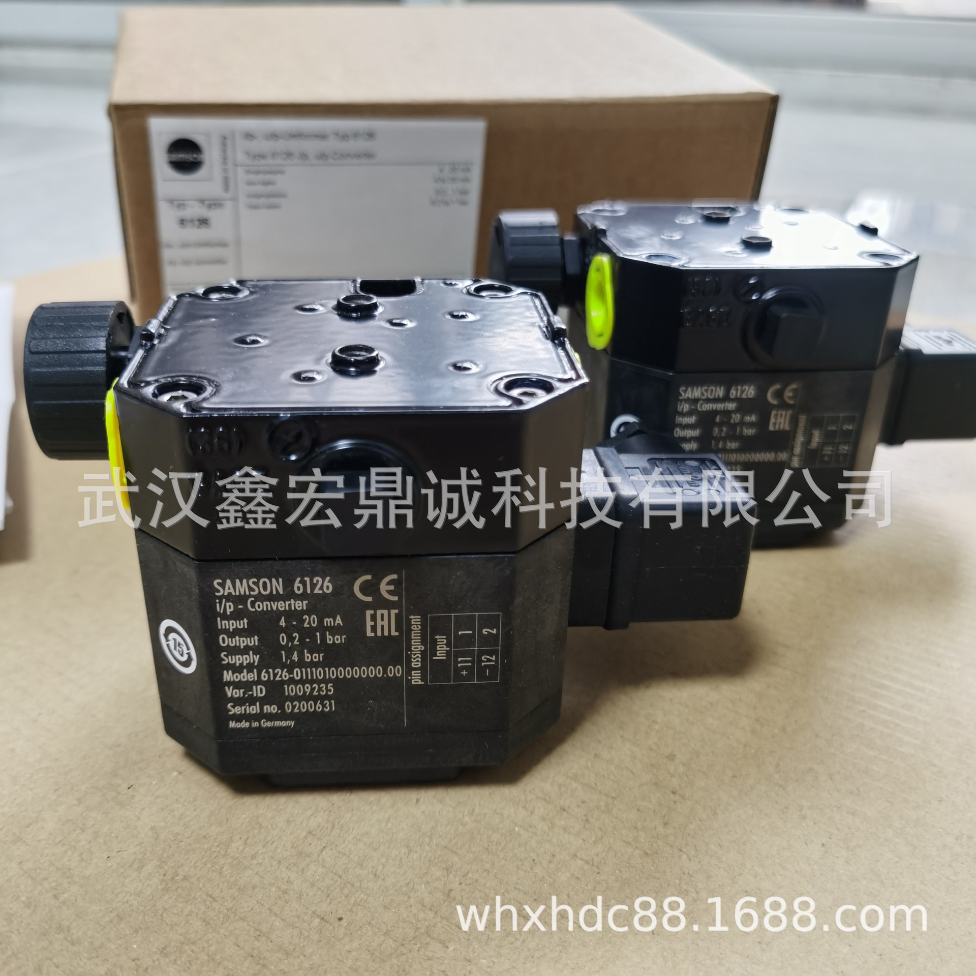 德国samson萨姆森6126-011101000型电气转换器 定位器 调节阀包邮-阿里巴巴