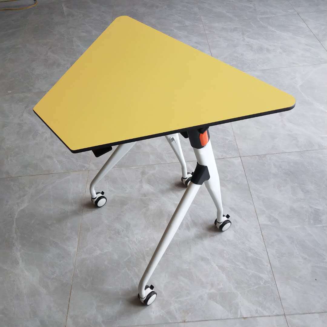 HPL厂家培训班课桌托管幼儿园三角形拼桌小学生辅导班月牙桌-阿里巴巴