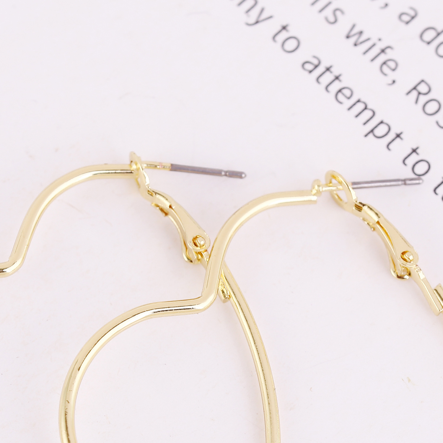 Wholesale explosion style simple wild large ring ear ring circle ...