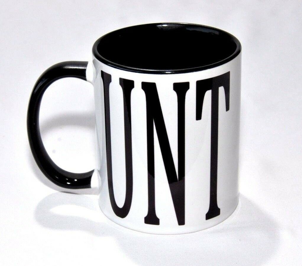COCK英文CUNT陶瓷咖啡马克杯水杯OCK情人节礼物UNT字母Coffee Mug-阿里巴巴