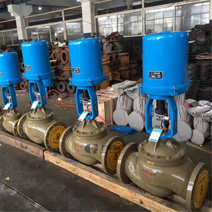 电动蒸汽比例调节阀ZDLP-16C DN25电子式电动单座调节阀-阿里巴巴