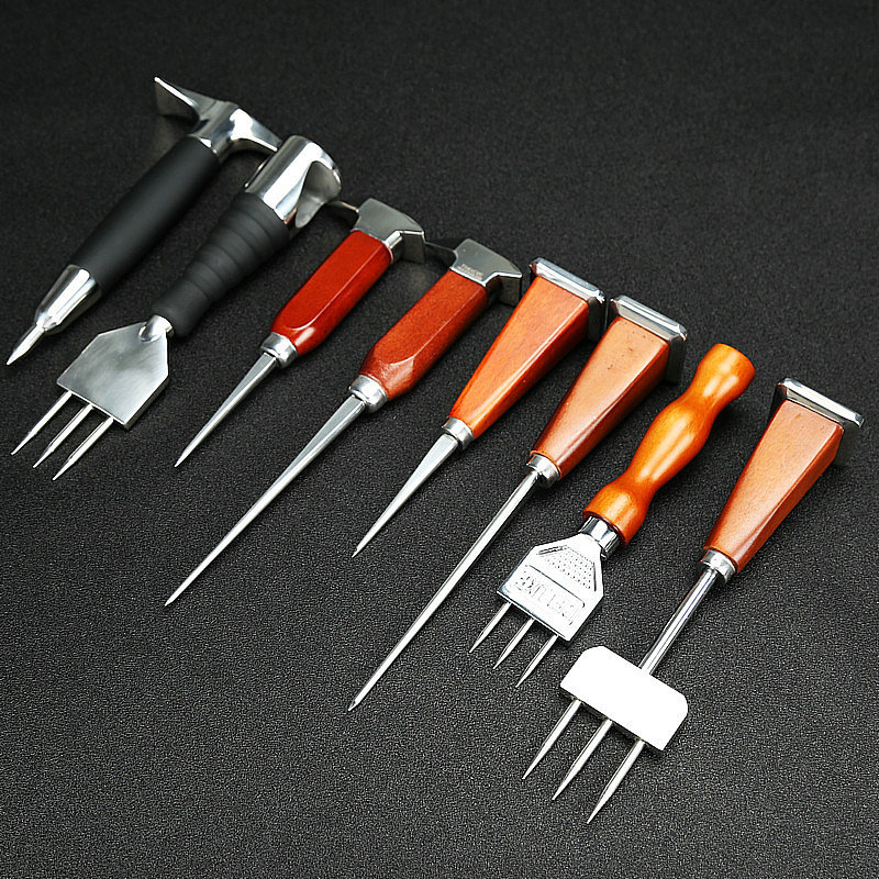 调酒凿冰器日式三叉冰锥三头冰锥单叉冰锥削冰刀切冰刀酒吧-阿里巴巴