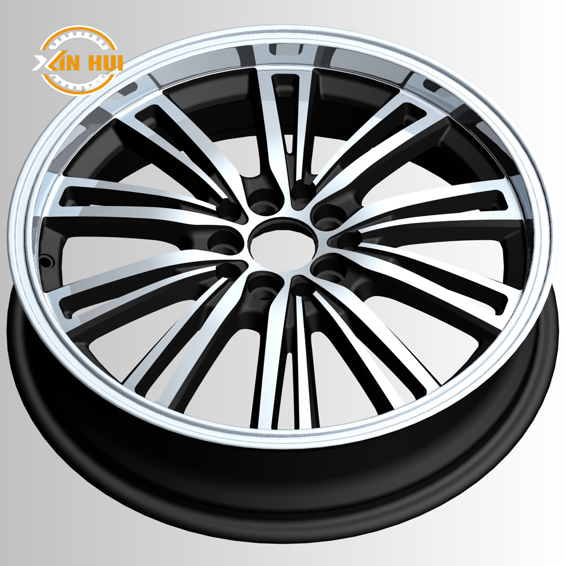 直销铝合金 汽车钢圈轮毂 PCD 8x100-114.3 Rueda de coche R17-阿里巴巴