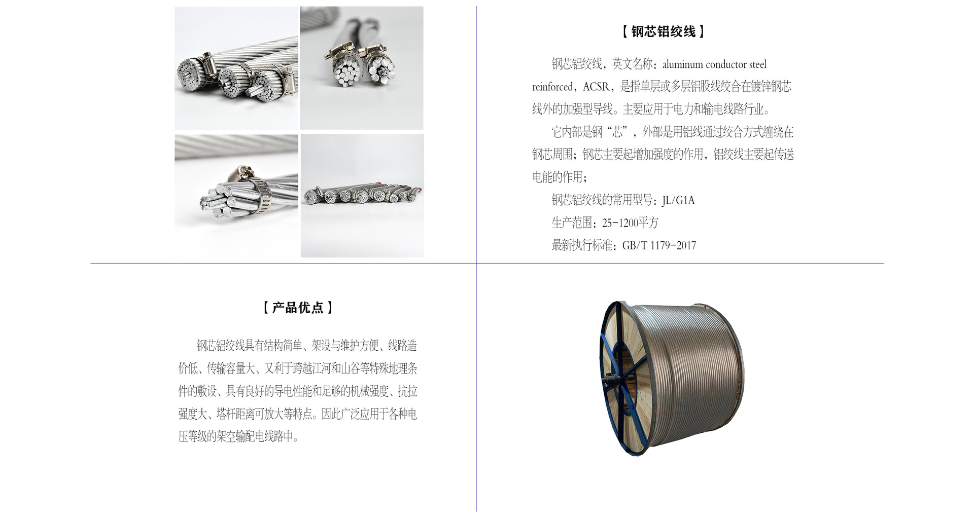 导线厂家 钢芯铝绞线 LGJ JL/G1A-185/30 铝绞线 钢芯铝合金导线-阿里巴巴