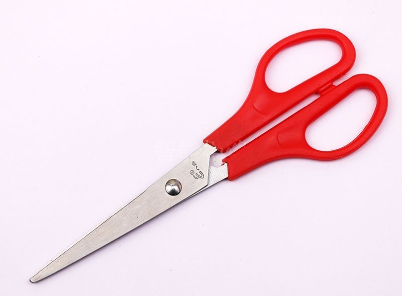 满30把包邮八旗BQ-328AA 6寸不锈钢剪刀事务剪刀家用剪刀PP袋包装-阿里巴巴