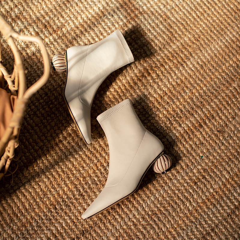 Chiko Chana Square Toe Block Heels Boots