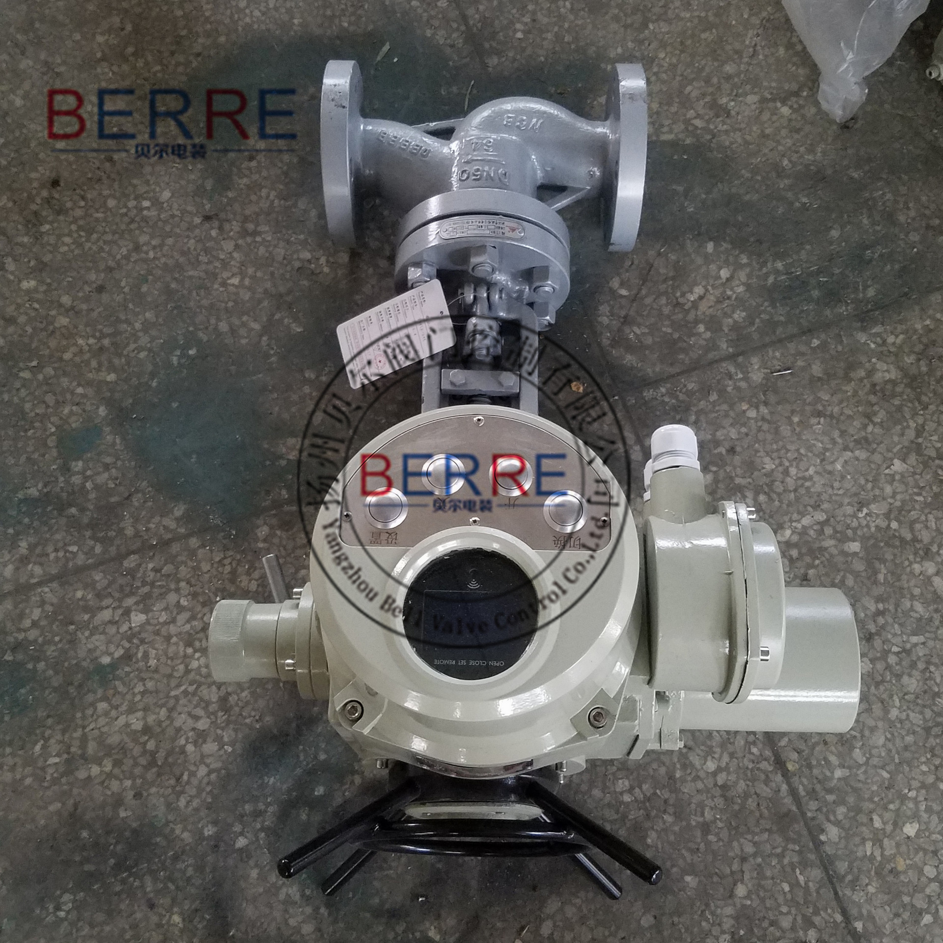 Loại công tắc tích hợp thông minh Van cắt tiết lưu J941H Giá Van cầu thép đúc mặt bích điện ...