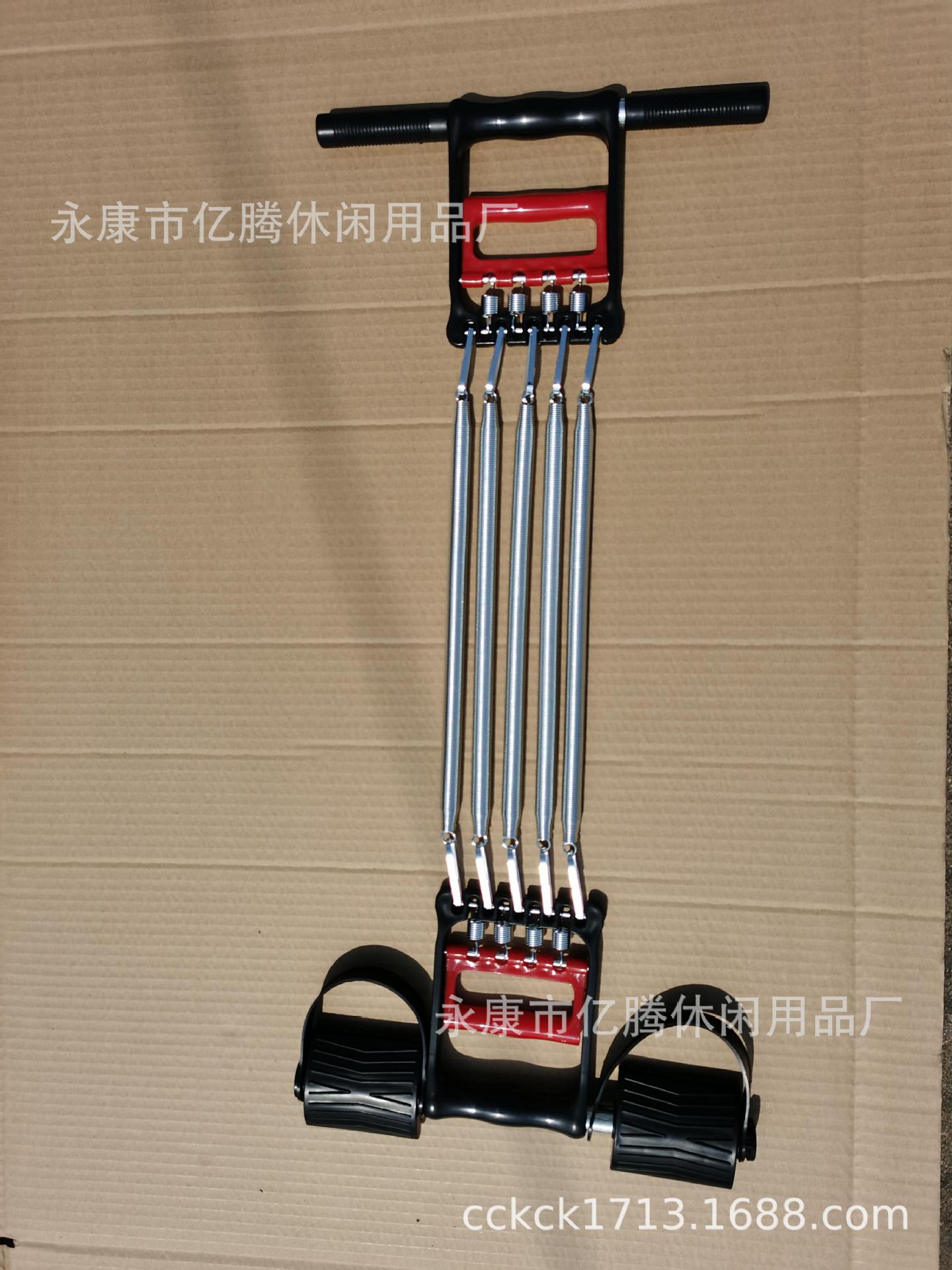 厂家直销多功能弹簧三用拉力器扩胸臂力器锻炼健身器材可拆卸脚踩-阿里巴巴