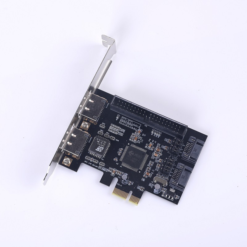 pcie转sata pcie转ide pci-e转2sata+ide JMB363 磁盘阵列卡-阿里巴巴