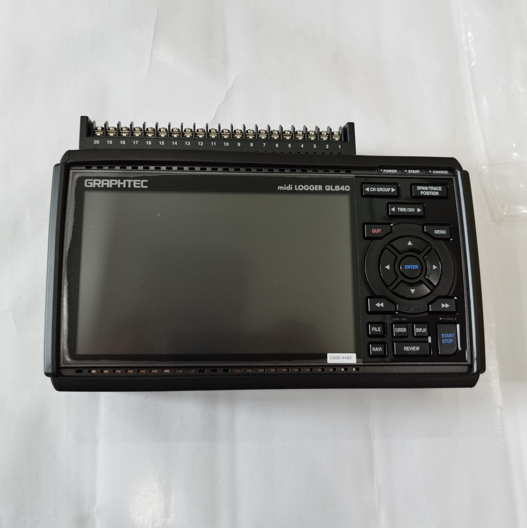 日本图技GRAPHTEC GL840-M多通道便携式温度记录仪，曲线波形-阿里巴巴