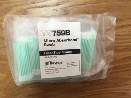 原装正品Texwipe TX759B 光纤擦拭专用棉签 清洁光学镜头专用棉签-阿里巴巴