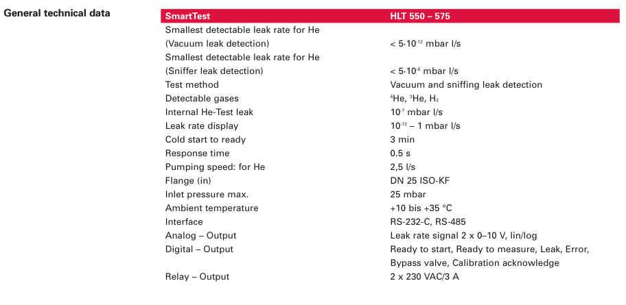 PFEIFFER Smart test HLT560系列氦气检漏仪 普发氦质谱检漏仪-阿里巴巴