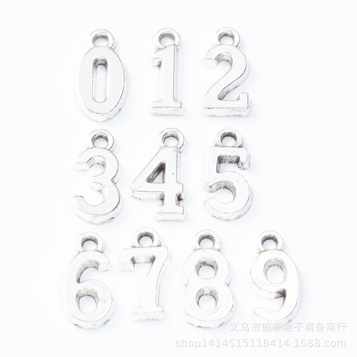 DIY复古合金饰品配件 数字0123456789挂件8291-阿里巴巴