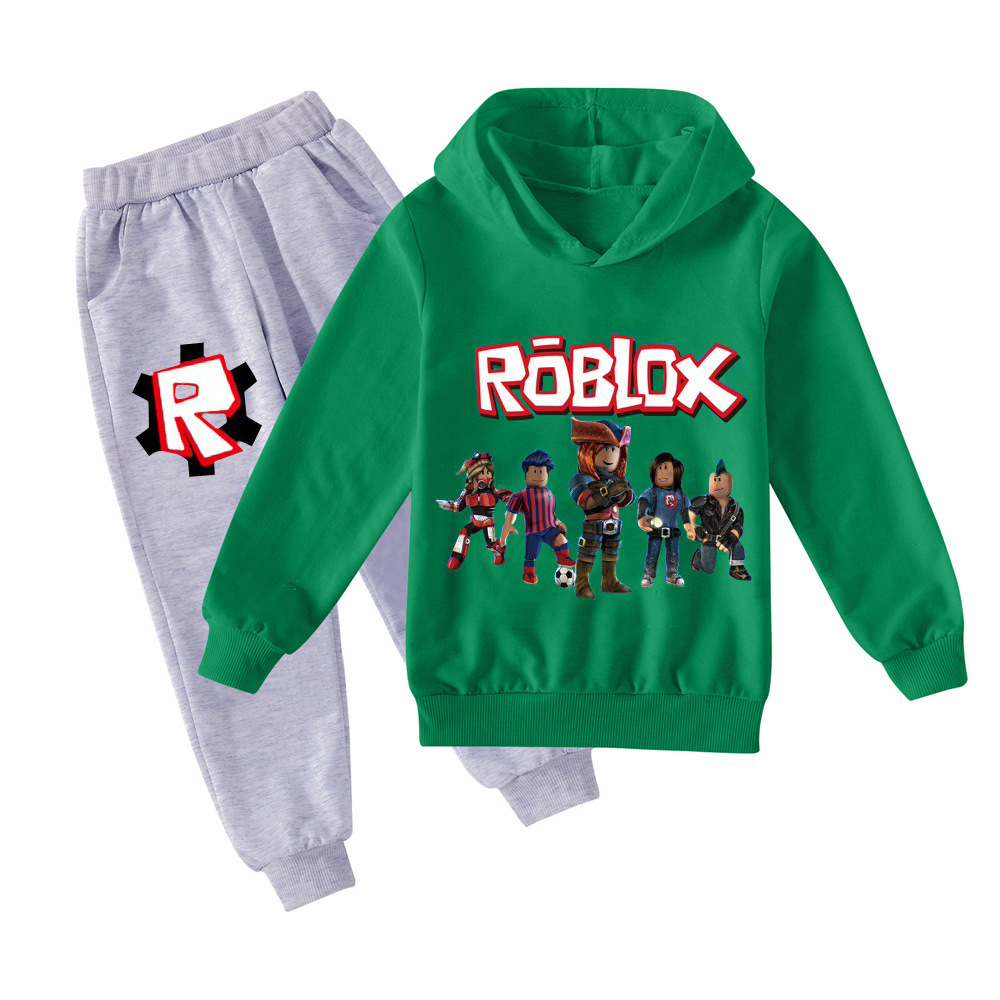 新款 ROBLOX 跨境电商卫衣+束脚长裤 057+920-阿里巴巴