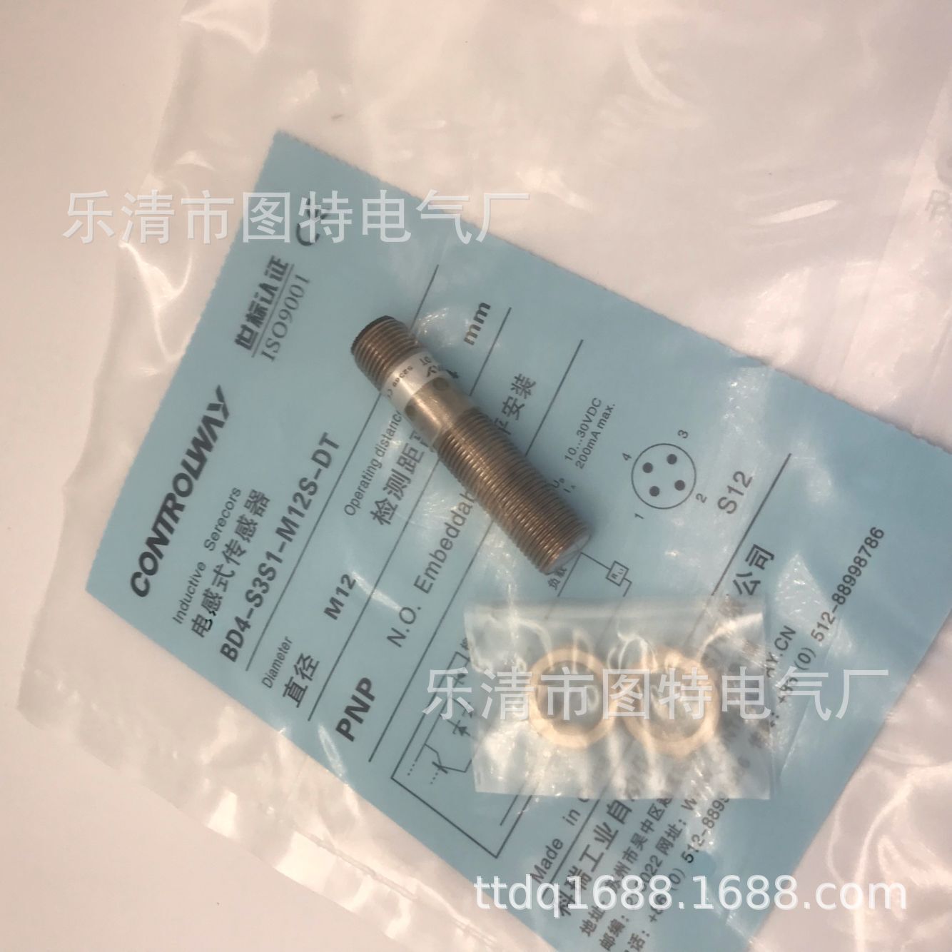 供应 BD4-S3S1-M12S-DT 接近传感器 实物拍摄 质保一年-阿里巴巴