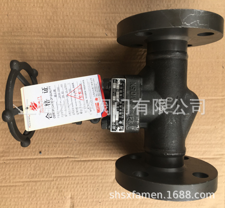 J41H-100C手动截止阀 手动铸钢截止阀 双法兰手动截止阀-阿里巴巴