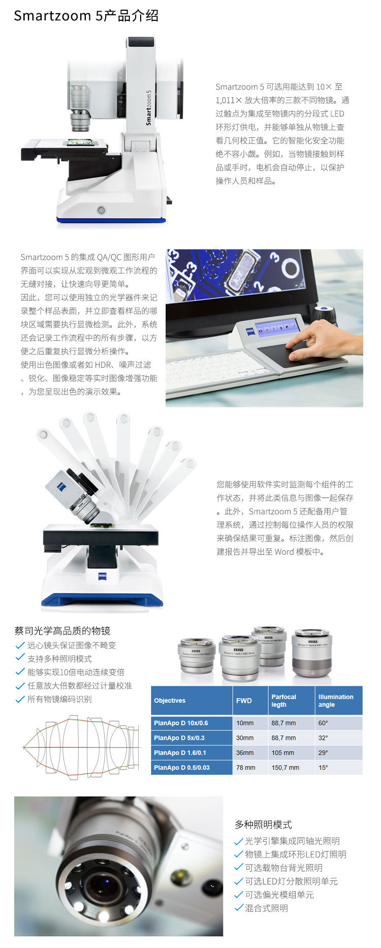 蔡司智能超景深三维数码显微镜ZEISS Smartzoom 5_参数_价格-仪器信息网