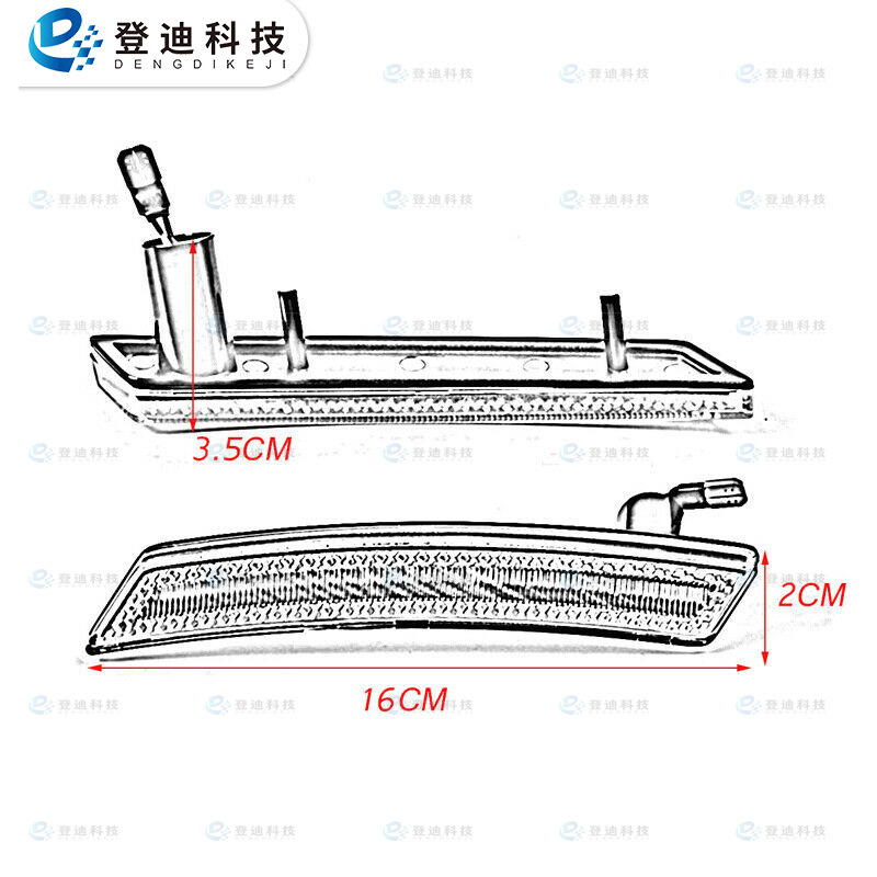 适用于宝马MINI COOPER R55R56R57R58R59R60R61侧边灯63132751333-阿里巴巴
