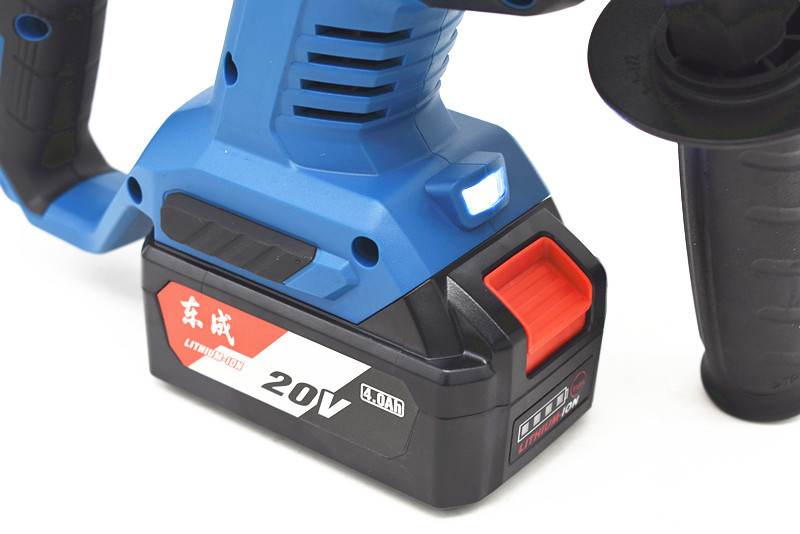 东成20V无刷充电电锤DCZC22锂电电锤冲击钻电钻电镐三用东城电捶-阿里巴巴