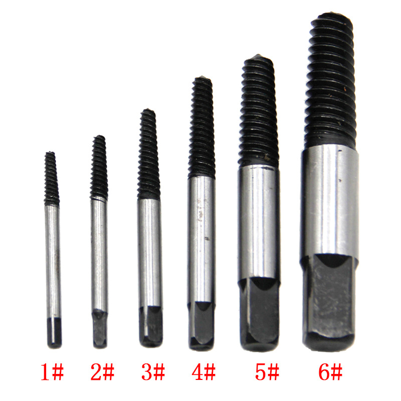 5件套断丝取出器 6pc粗牙细牙断头螺丝取出 8pc水龙头取出器盒装-阿里巴巴