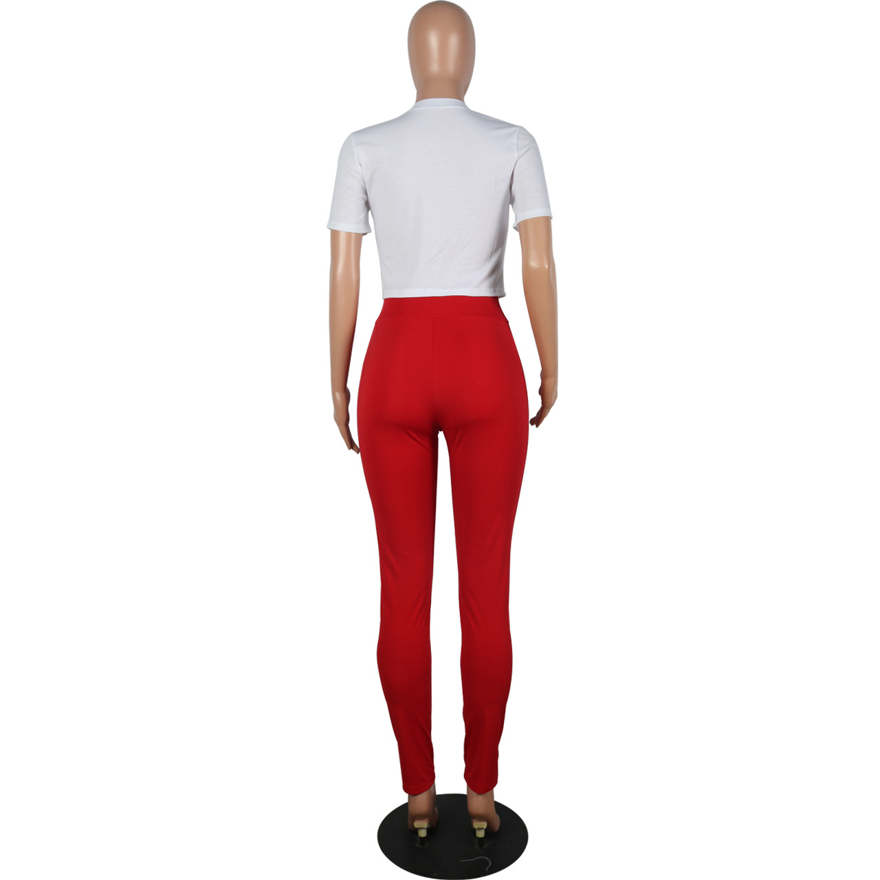 M1069 跨境精品 亚马逊独立站爆款 欧美休闲嘴唇字母印花两件套装-阿里巴巴