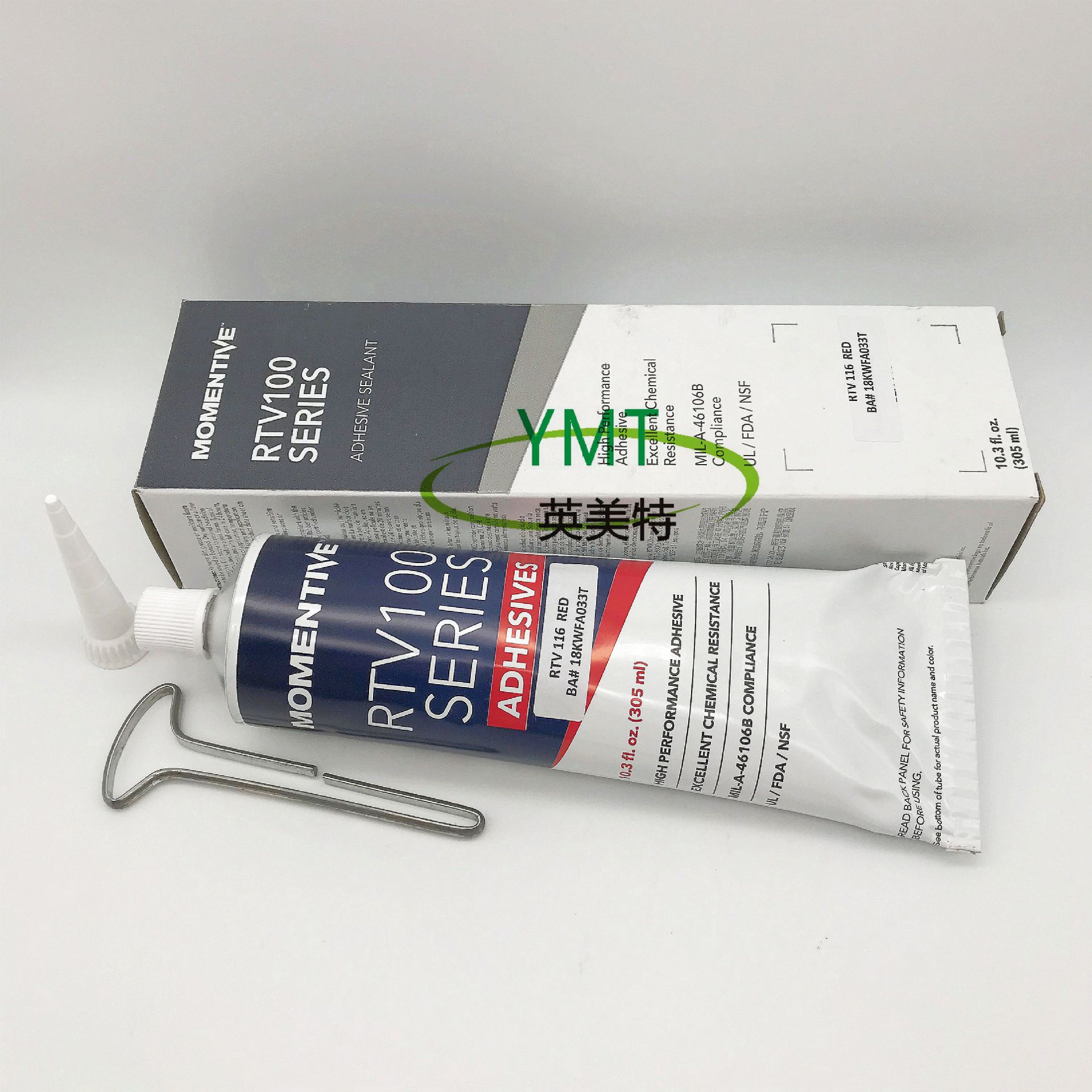 MOMENTIVE迈图RTV116食品级硅胶UL FDA NSF认证耐高温红胶305ML-阿里巴巴
