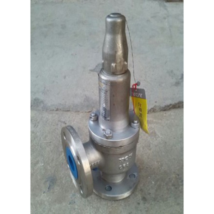 A42Y-40P安全阀 全启式弹簧泄压阀 高压不锈钢法兰蒸汽空气安全阀-阿里巴巴
